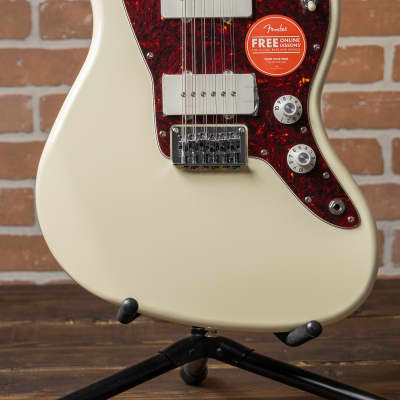 Fender Squier Paranormal Jazzmaster XII 12 String - Olympic | Reverb