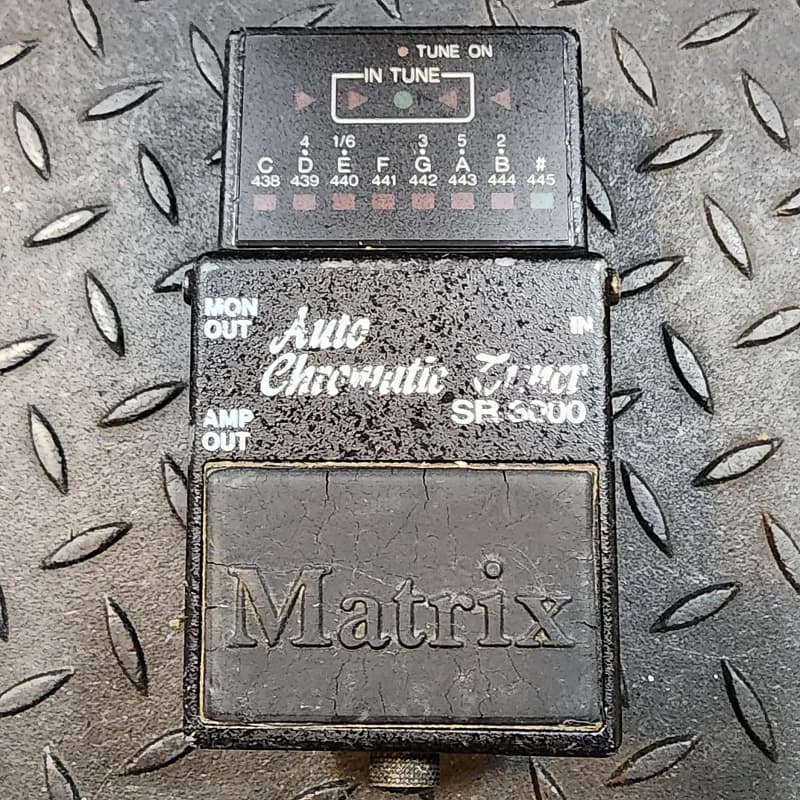 Matrix SR-3000 Auto Chromatic Tuner Tuning Pedal | Reverb Canada