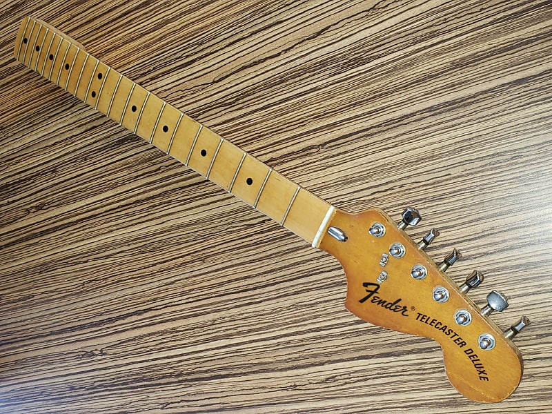 Herb Gastelum ’74 Tele Deluxe Neck Fender Telecaster Tuners | Reverb