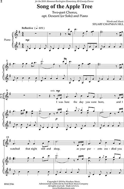 Song of the Apple Tree | Reverb