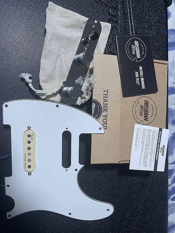 ObsidianWire Nashville Tele Wiring with Fender Noiseless | Reverb