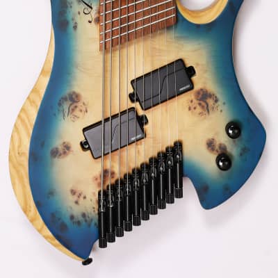 Agile 10 String Fan Fret Headless Guitar CHIRAL NIRVANA | Reverb