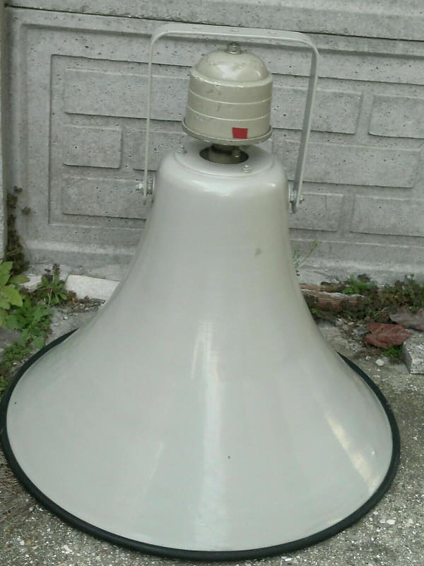 40s 50s vintage BBC stadium military public address horn | Reverb