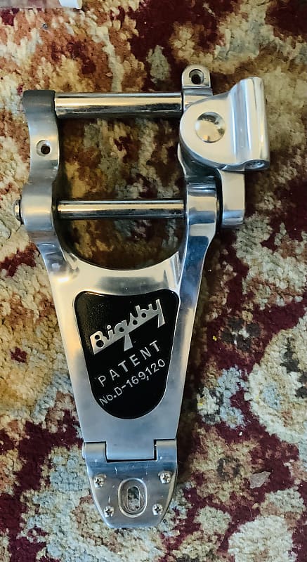 Bigsby B7 - Chrome w/Vibramate/Spoiler/Roller Bridge | Reverb