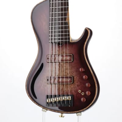 Brubaker KXB-Custom Burl Maple Top 2000~ - Crepuscule Burst | Reverb