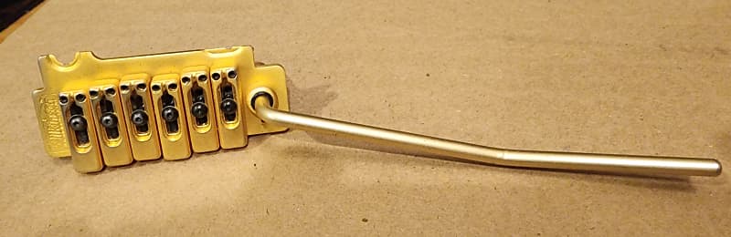 Wilkinson Trem Bridge -- Gold | Reverb