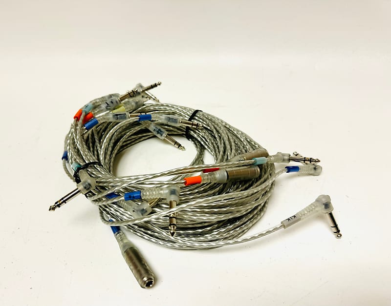 Roland TD-50X OEM Clear Silver Transparent Trigger Cable | Reverb