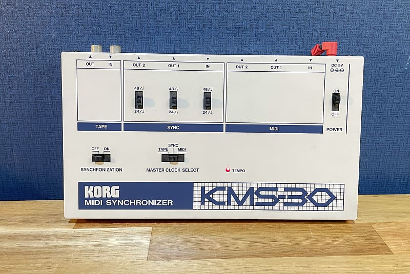 [Excellent] Korg KMS-30 MIDI Synchronizer w/ Power Supply | Reverb