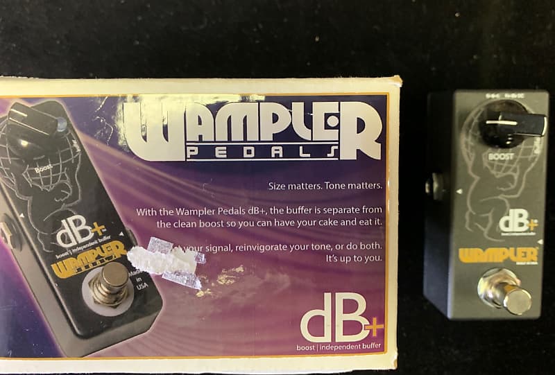 Wampler dB+ Boost Buffer with Box | Reverb