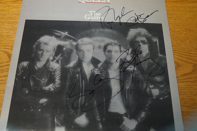 Queen Album Autograph all 4 With COA | Reverb