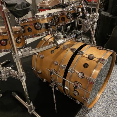 DW Short Stack black badge. 1997 Natural maple | Reverb