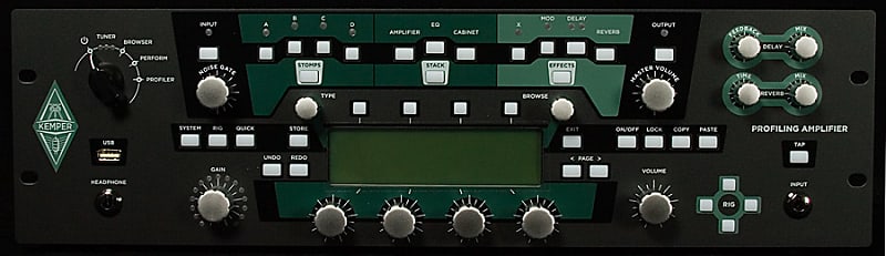 Kemper Profiling PowerRack Amplifier w/Remote Bundle | Reverb