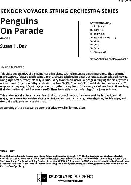 Penguins On Parade (Full Score) | Reverb
