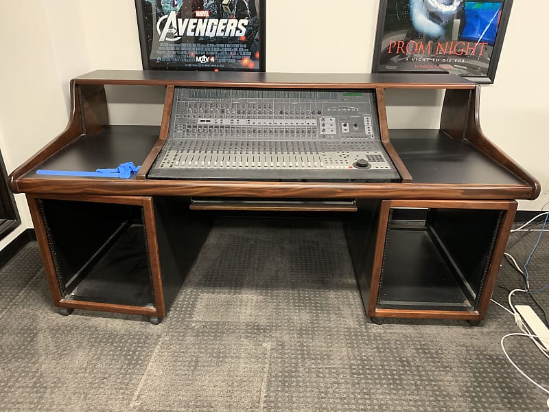 KK Audio Studio Desk Mahogany With Digidesign Control 24 | Reverb
