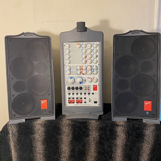 Fender Passport P-250 Portable 250w PA System Grey | Reverb