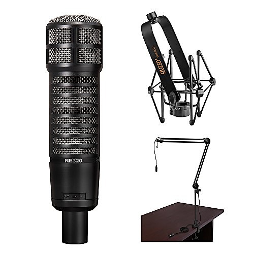 Electro-Voice RE320 Vocal and Instrument Microphone Kit with | Reverb