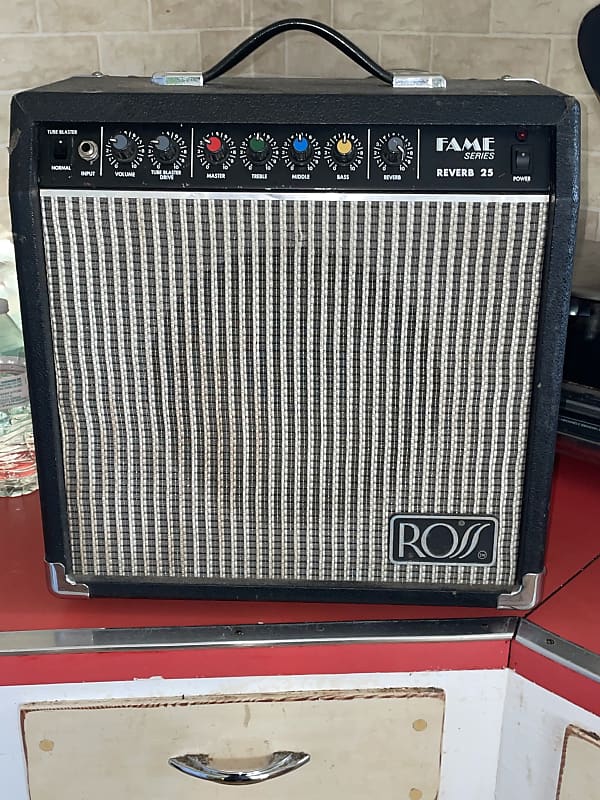 Ross Fame series Reverb 25 1980’s Black | Reverb