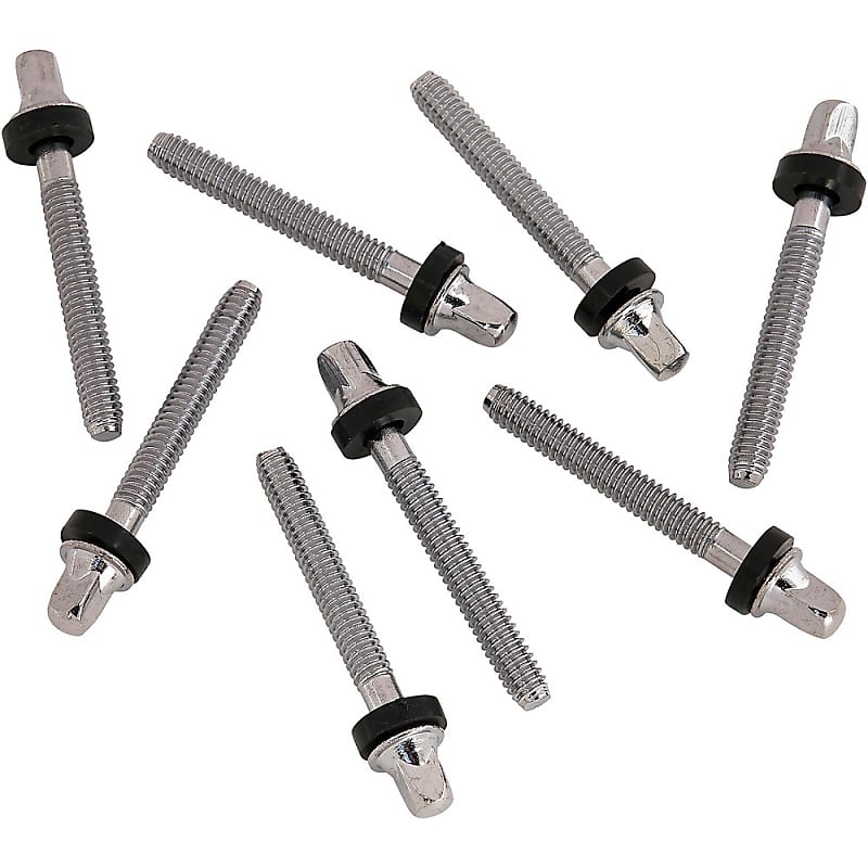 PDP 8-Pack 12-24 Standard Tension Rods w/Nylon Washers 42mm | Reverb