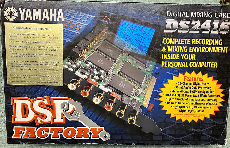 Yamaha DSP Factory DS2416 1990s PCI Card | Reverb