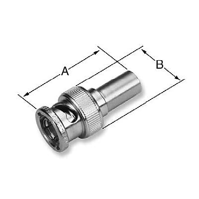 Kings 2065-11-9 Kings True 75 Ohm BNC Connector for Belden | Reverb