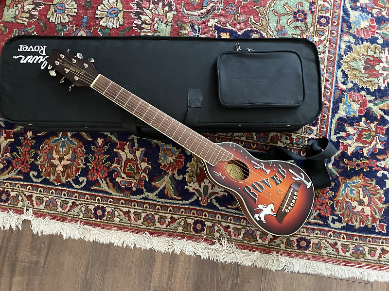 Washburn Rover R010 Cowboy Stencil OHSC | Reverb