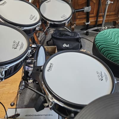 Roland TD-12S V-Drum Kit w/Multiple Upgraded Components | Reverb