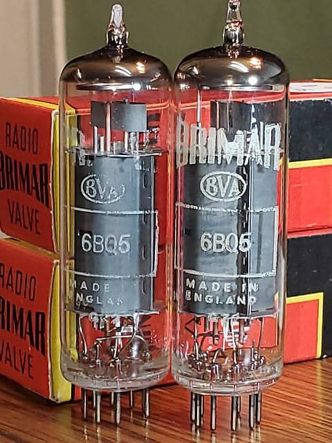 Brimar EL84/6BQ5 NOS/NIB Maximatcher2 matched pair (2) tube | Reverb
