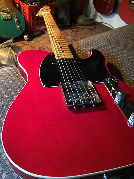 Made In JAPAN Telecaster JD TRANS/RED | Reverb