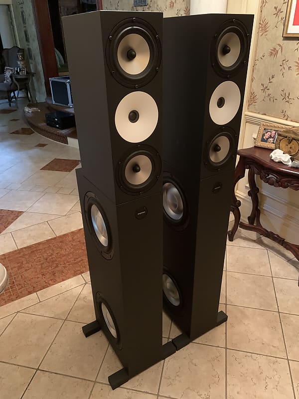 Amphion Two18 w/ BaseTwo25, Amp 700, BaseAmp1200, Amphion | Reverb