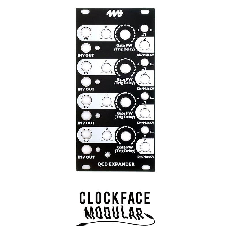 4ms Quad Clock Distributor Expander ( QCDEXP ) Black | Reverb