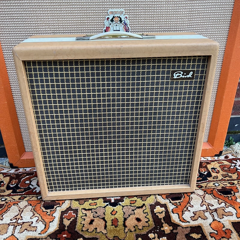 Vintage 1960s Bird Talisman Valve Guitar Amplifier 1x12 Combo | Reverb
