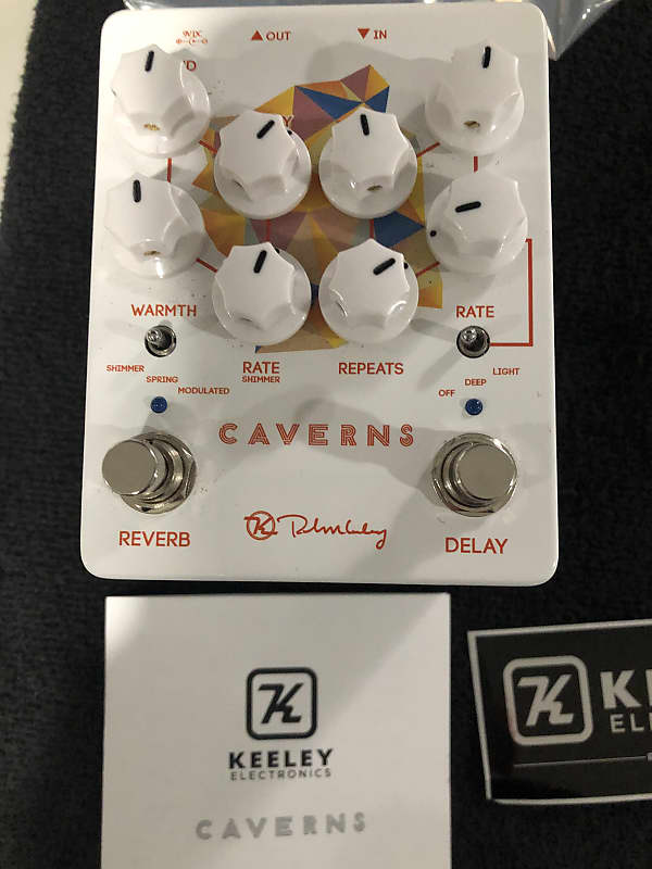 Keeley Caverns V2 2021 - White | Reverb