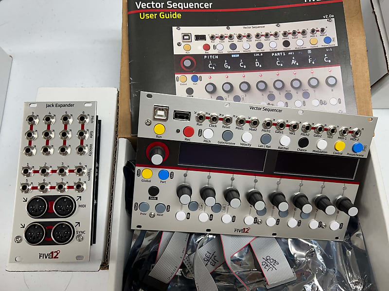 Five12 Vector Sequencer - Silver | Reverb