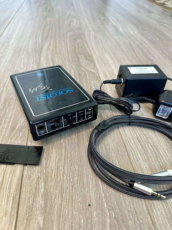 Scholz Rockman Soloist w/Adapter, Cable, Battery Door | Reverb