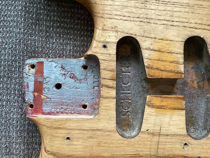 Schecter Stratocaster Vintage One-Piece Ash Body - Natural | Reverb