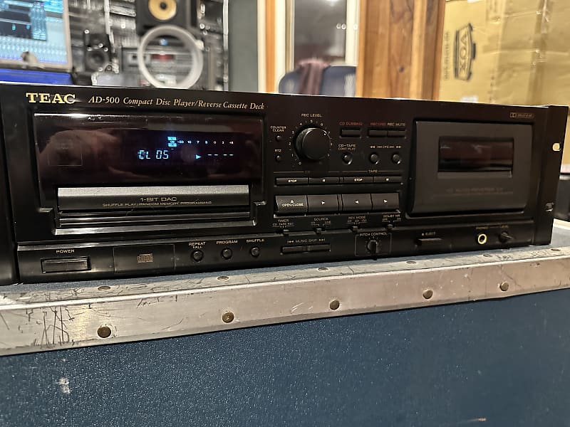 TASCAM (TEAC) CD-A500 CD Cassette Player Tape Deck Recorder | Reverb