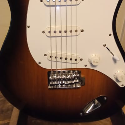 Samick Strat Copy 2000s - Sunburst | Reverb