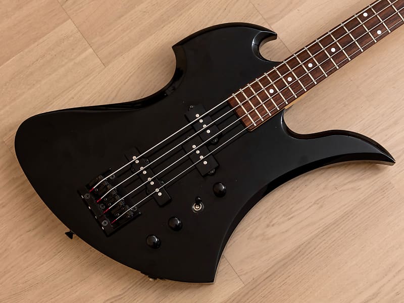 1992 BC Rich Mockingbird Bass model MB-857, Vintage PJ Back | Reverb