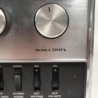 Vintage SANSUI 500A Tube Stereo Receiver | Reverb