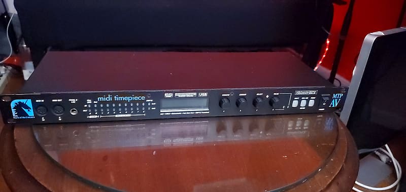 MOTU MIDI Timepiece AV USB 2001 - Black | Reverb