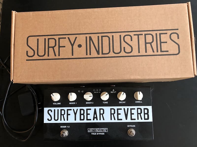 Surfy Industries Surfy Bear Reverb 2020 Black | Reverb