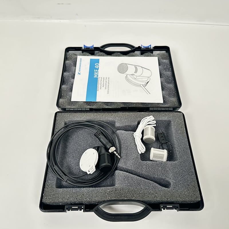 Sennheiser MKE 40-ew Cardioid Lavalier Microphone | Reverb UK