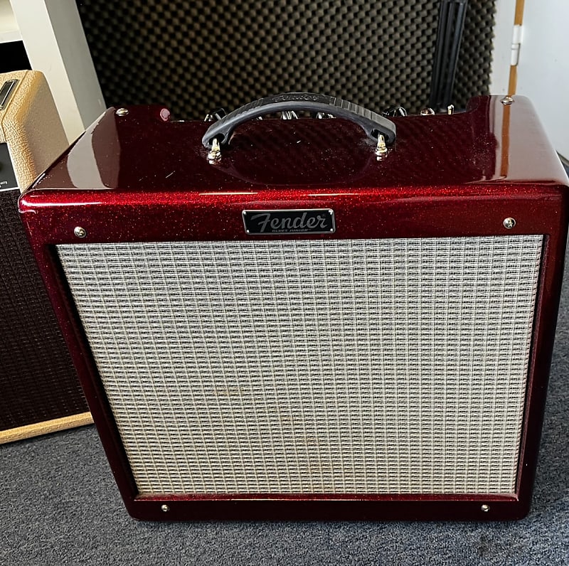 Fender Blues junior 3 - Limited édition red sparkle 2014 - | Reverb