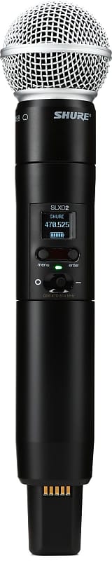 Shure SLXD2/SM58 Wireless Handheld Microphone Transmitter - | Reverb
