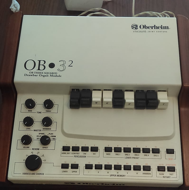 Oberheim (Viscount) Ob3 Squared Hammond B3-style Organ Module | Reverb