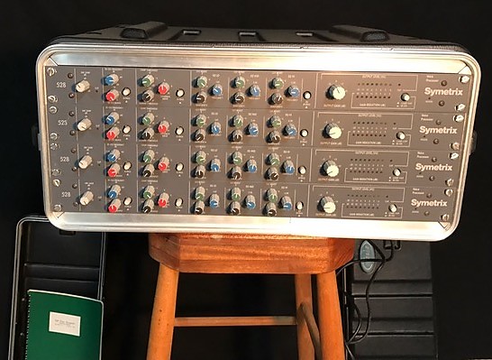 Symetrix 528's (4) in 4U SKB rack case | Reverb