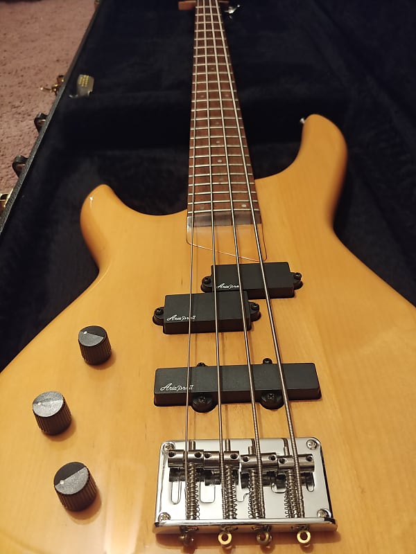 Aria Pro II Avante AVB-40 Left Hand Bass Guitar | Reverb