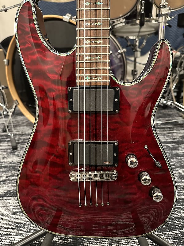 Schecter Hellraiser 2000s - Red | Reverb