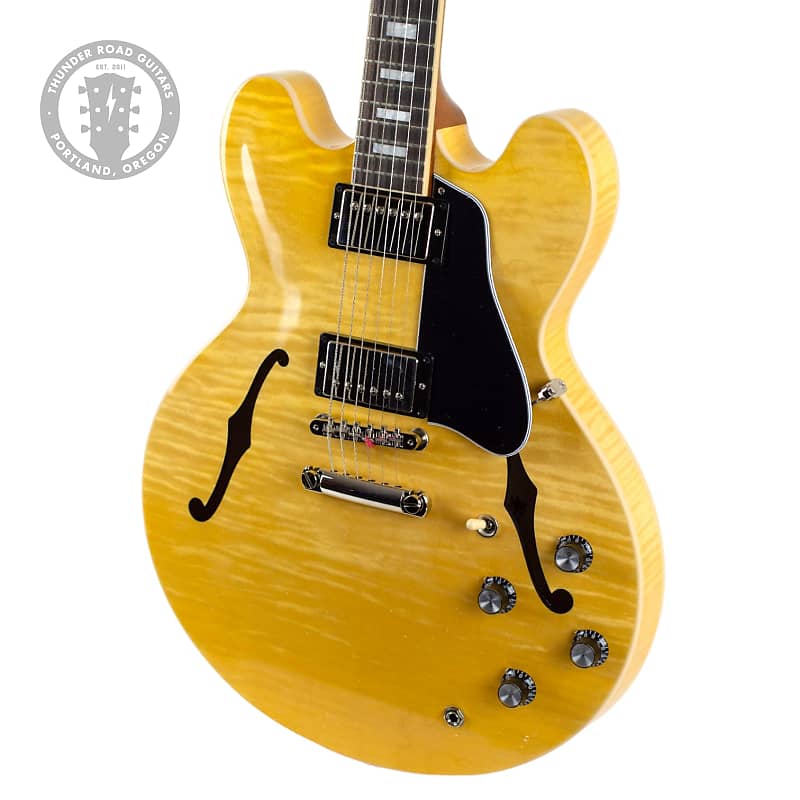 New Gibson ES-335 Figured Nitrocellulose Lacquer Antique | Reverb