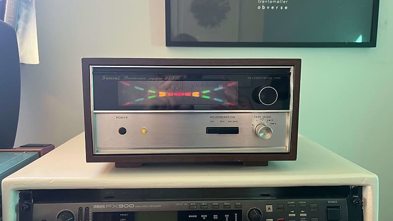 Sansui RA-500 1971 - Spring reverb | Reverb